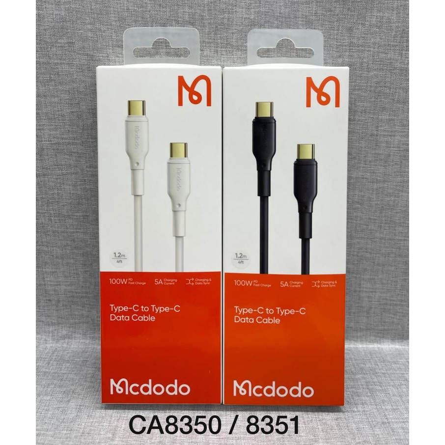 Mcdodo CA-8350 / CA-8352 100W PD Type-C to Type-C Fast Charge Data ...