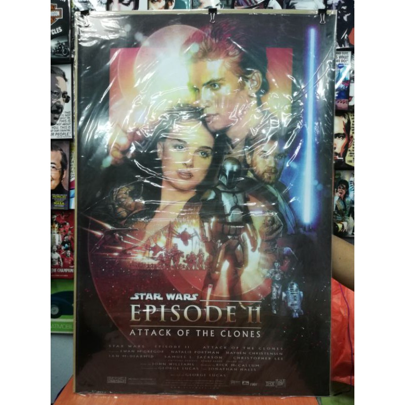 Star Wars Episode 2 Attack Of The Clones Poster | Shopee Malaysia
