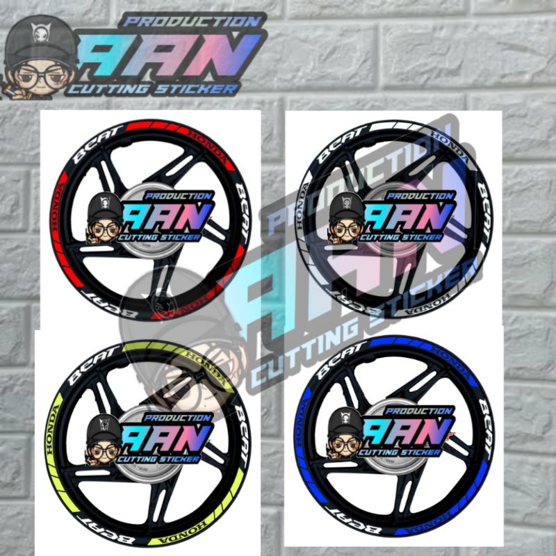 Honda beat wheel cutting stickers | Shopee Malaysia