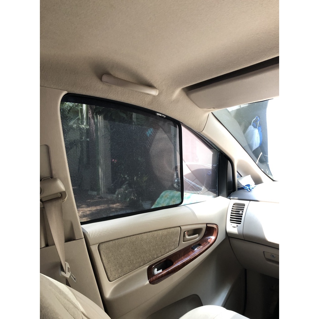 Toyota kijang innova Car Curtain |Fit sun shade magnetic toyota innova ...