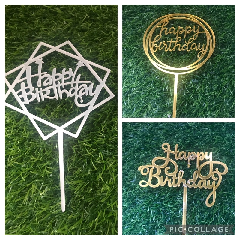 Birthday Topper [READY STOCK] | Shopee Malaysia