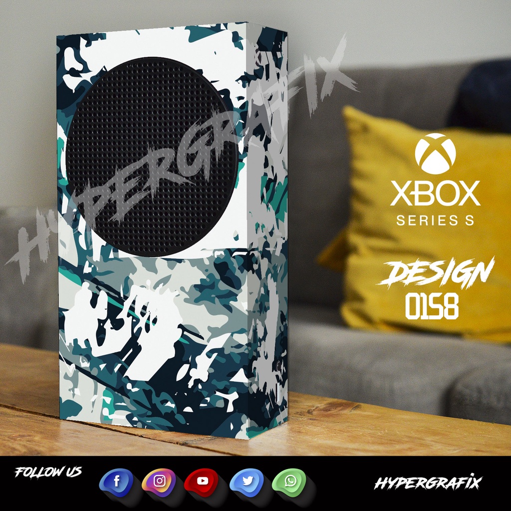 XBOX SERIES S STICKER SKIN COLOUR DESIGN 0158 | Shopee Malaysia
