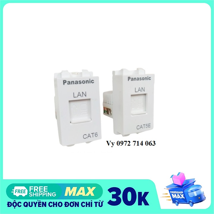 In-wall network cat5 cat6 Panasonic network socket module | Shopee Malaysia