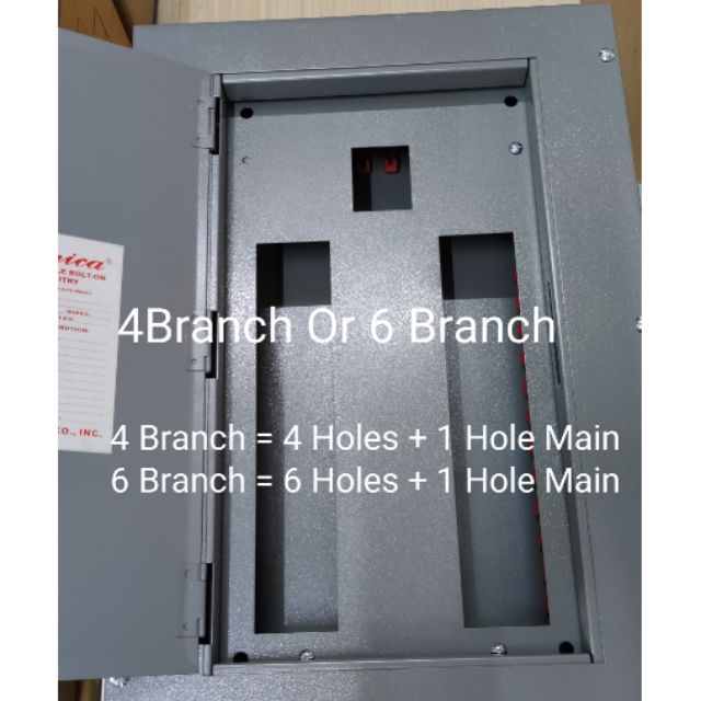 America Panel Board / Box Distribution Box For Bolt On Circuit Breaker ...