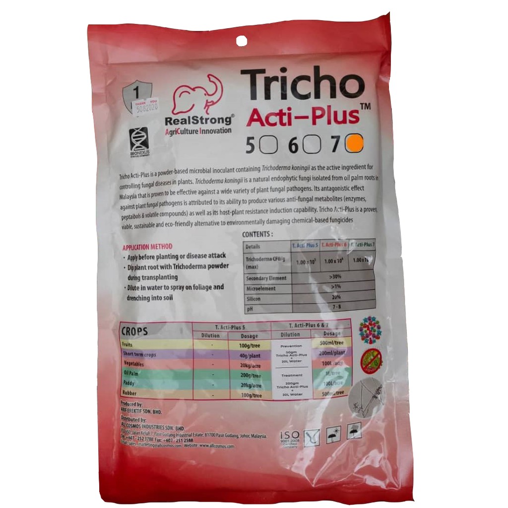 LAUNCH SOON! Trichoderma 1kg Tricho Acti Plus 7 Racun Kulat Organik ...