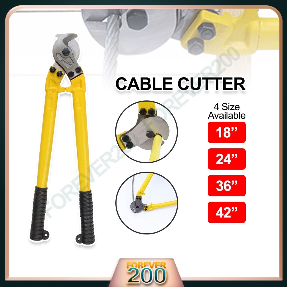 18-24 Inch Cable Cutter Adjustable Cut Wrench Metal Cutting Copper ...