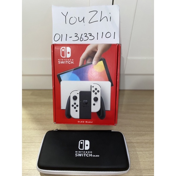 🔥Nintendo Switch OLED Fullset with box🔥 | Shopee Malaysia