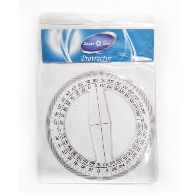 360° Protractor with Middle Hole for Marking | Shopee Malaysia