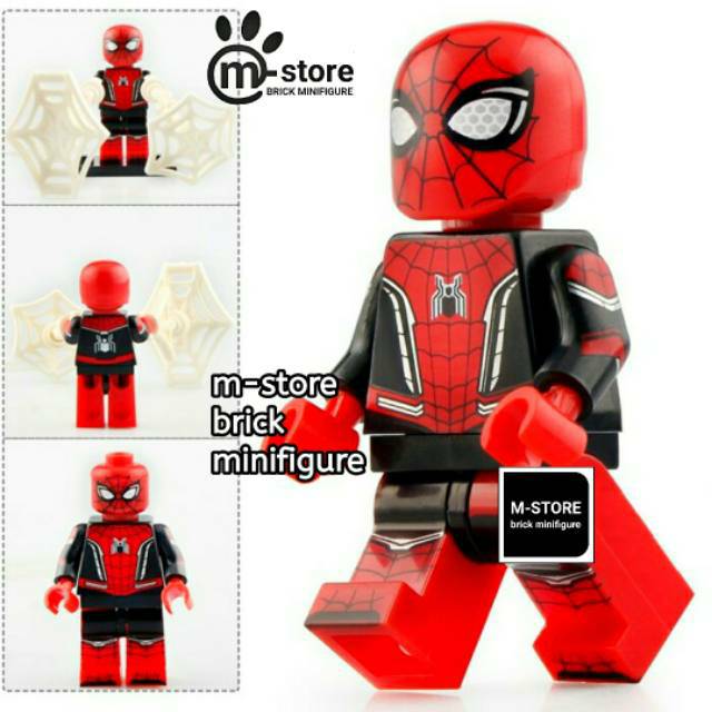Brick spider-man far from home spiderman spider man mini toy figure ...