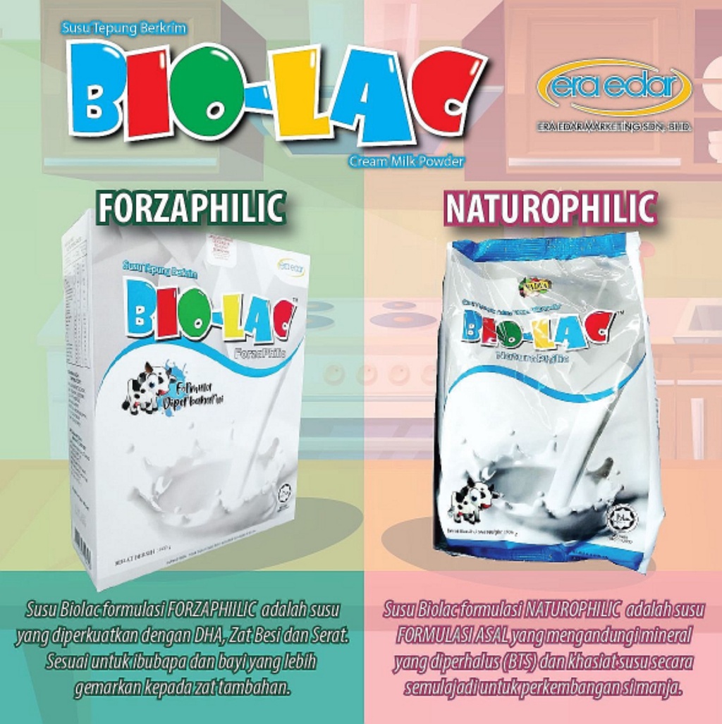 SUSU BIOLAC 1.5 Kg Tambah Berat Badan Bayi Kanak Baby Kids Milk Formula ...