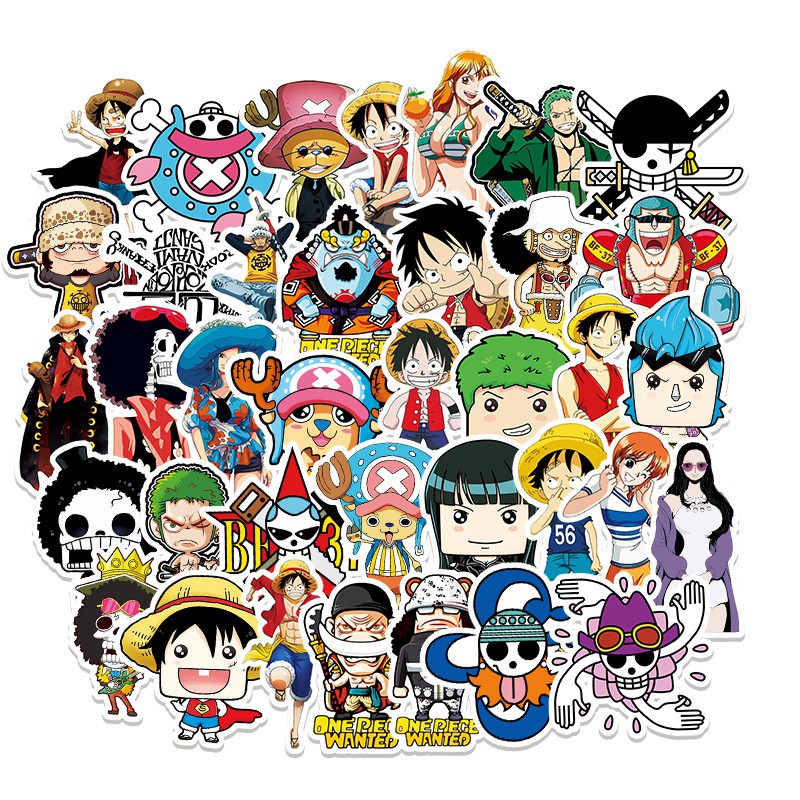 50PCS Cartoon Japanese Anime Stickers, Demon Slayer/My Hero Academy ...