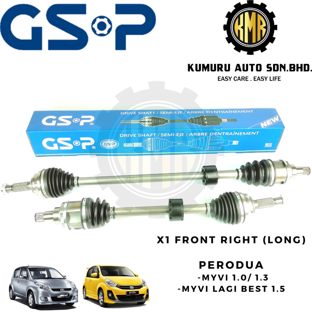 (1@PC) Long Short GSP Driveshaft Perodua Myvi 1.0 1.3 Myvi Lagi Best 1. ...