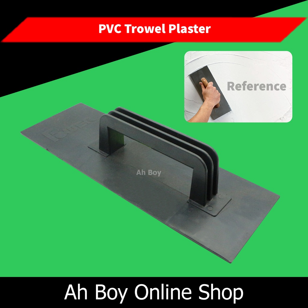 PVC Cement Plastering Trowel with Handle ( 4'' x 12'' ) Plastic Trowel ...