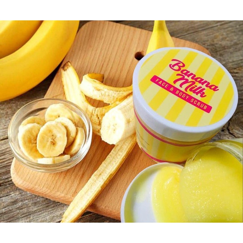 BANANA MILK SCRUB READY STOCK | Shopee Malaysia