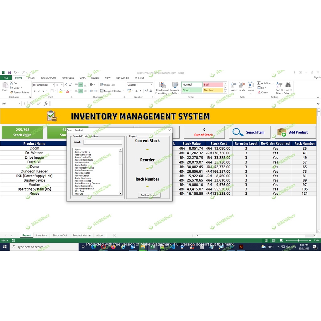 Inventory Management System (Ver4) | Shopee Malaysia