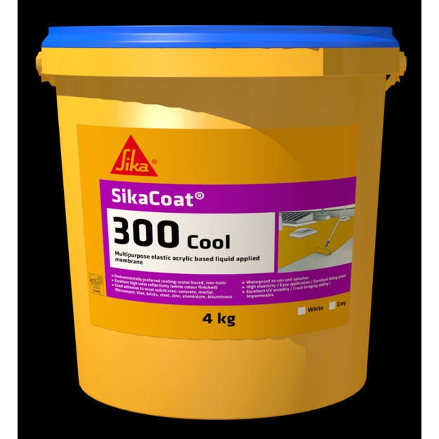 Ready Stock Sika® Sikacoat 300 Cool 20kg waterproofing Coating Membrane ...