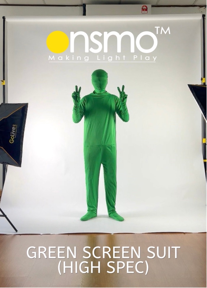 Onsmo Chromakey Green Screen Body Suit Hiqh Quality Fabric Chroma Green ...