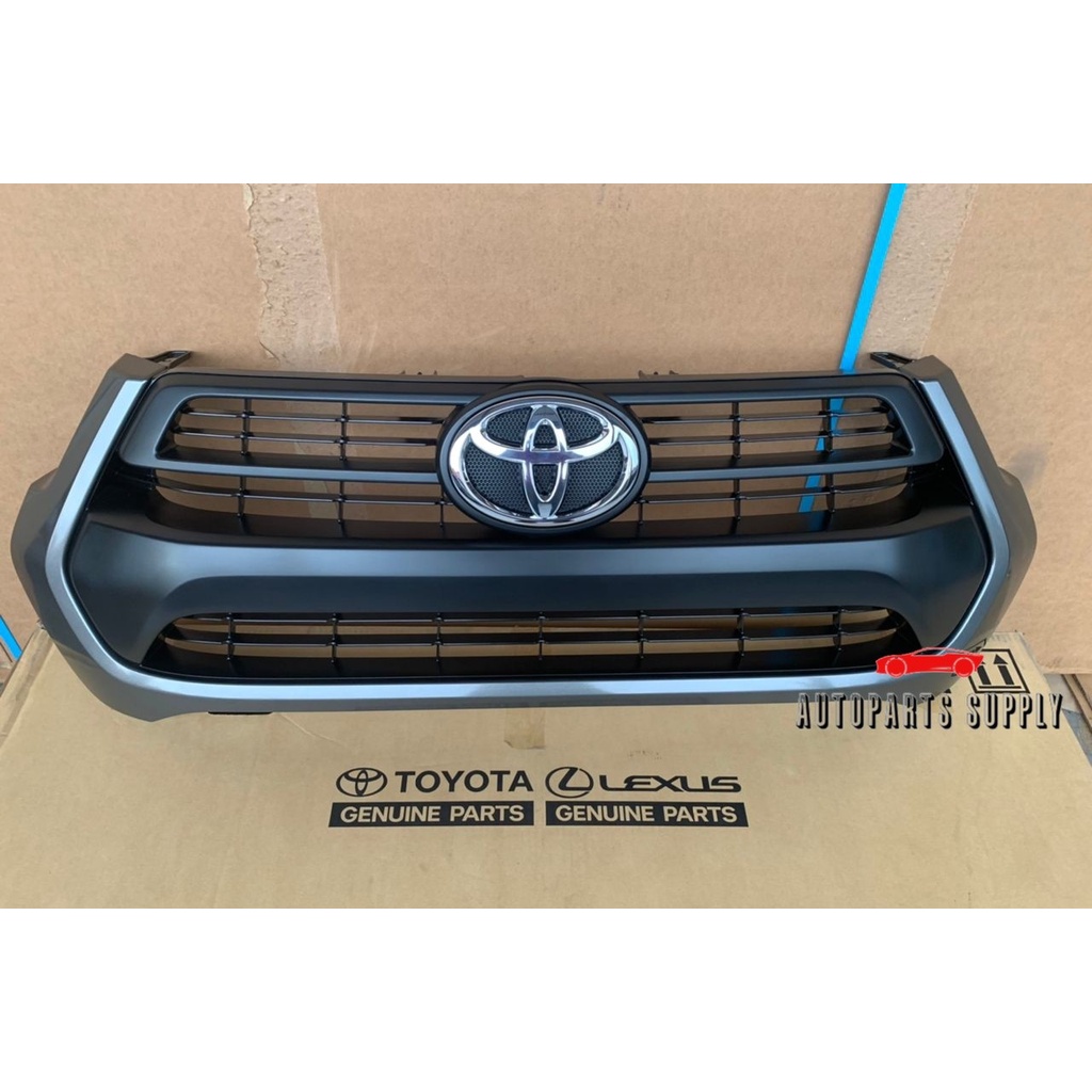 TOYOTA HILUX 2021 2.4E FRONT RADIATOR GRILLE | Shopee Malaysia