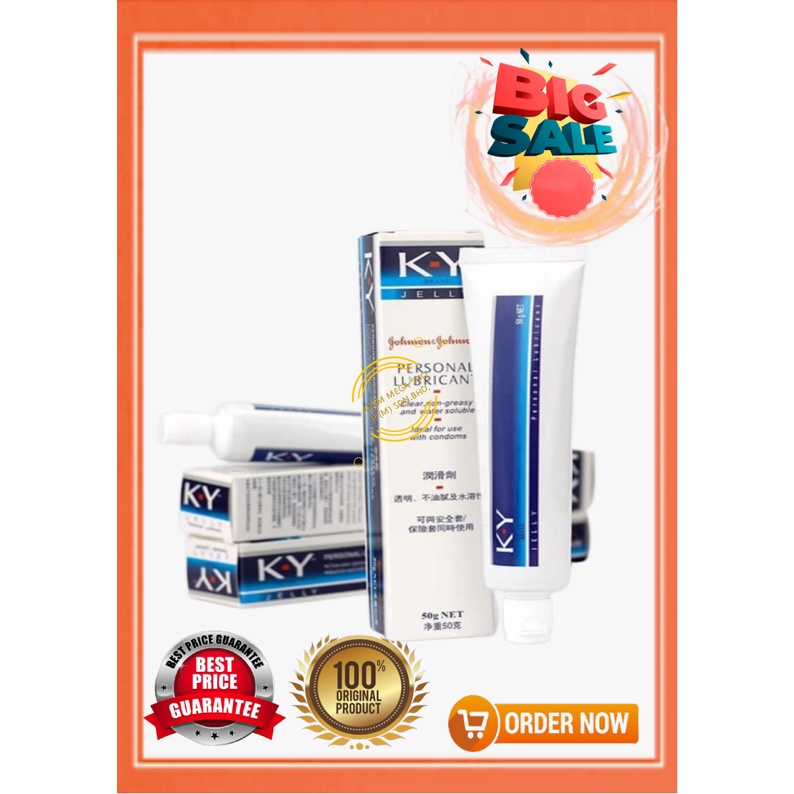 ORIGINAL KY LUBRICANT KY JELLY WATER SOLUBLE PELINCIR GEL LUBRICANT ...