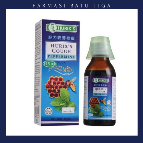 HURIX'S COUGH PEPPERMINT PLUS SYRUP 60ML/100ML | Shopee Malaysia