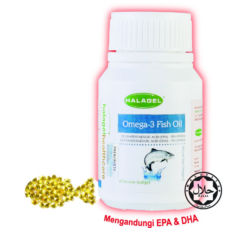 Minyak Ikan Omega-3@Omega-3 Fish Oil Original 💯 From HQ 👍👍👍 | Shopee Malaysia