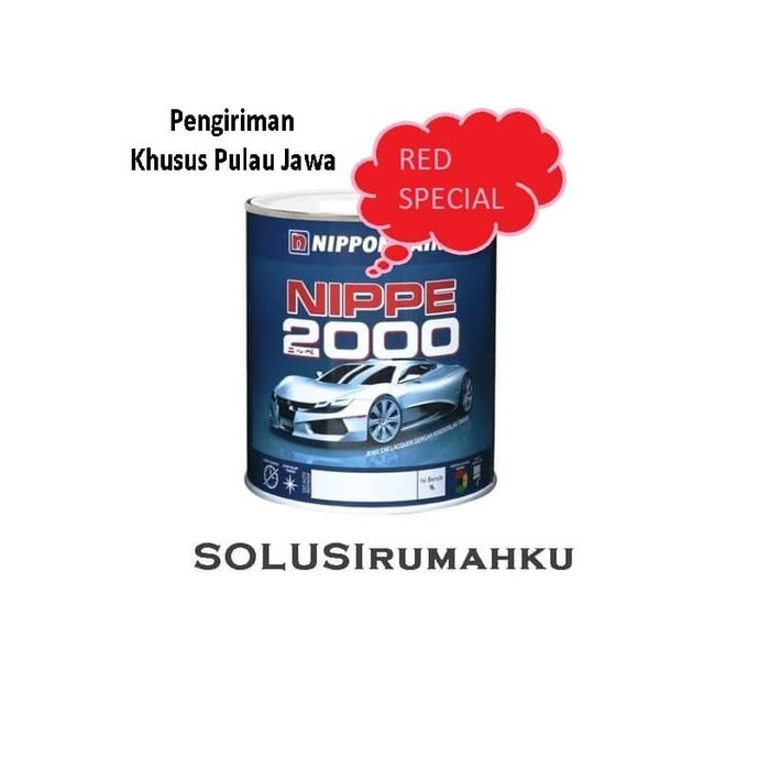 MERAH Duco/duko Paint 1 Kg Nippe 2000 RED Special RED Motorcycle/Car ...