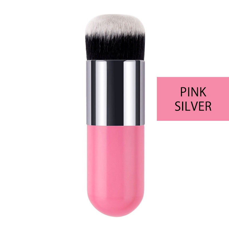 𝗦𝗧𝗥𝗢𝗡𝗚 𝗣𝗢𝗪𝗗𝗘𝗥 𝗚𝗥𝗜𝗣 》Soft Feather Foundation Face Brush Professional ...