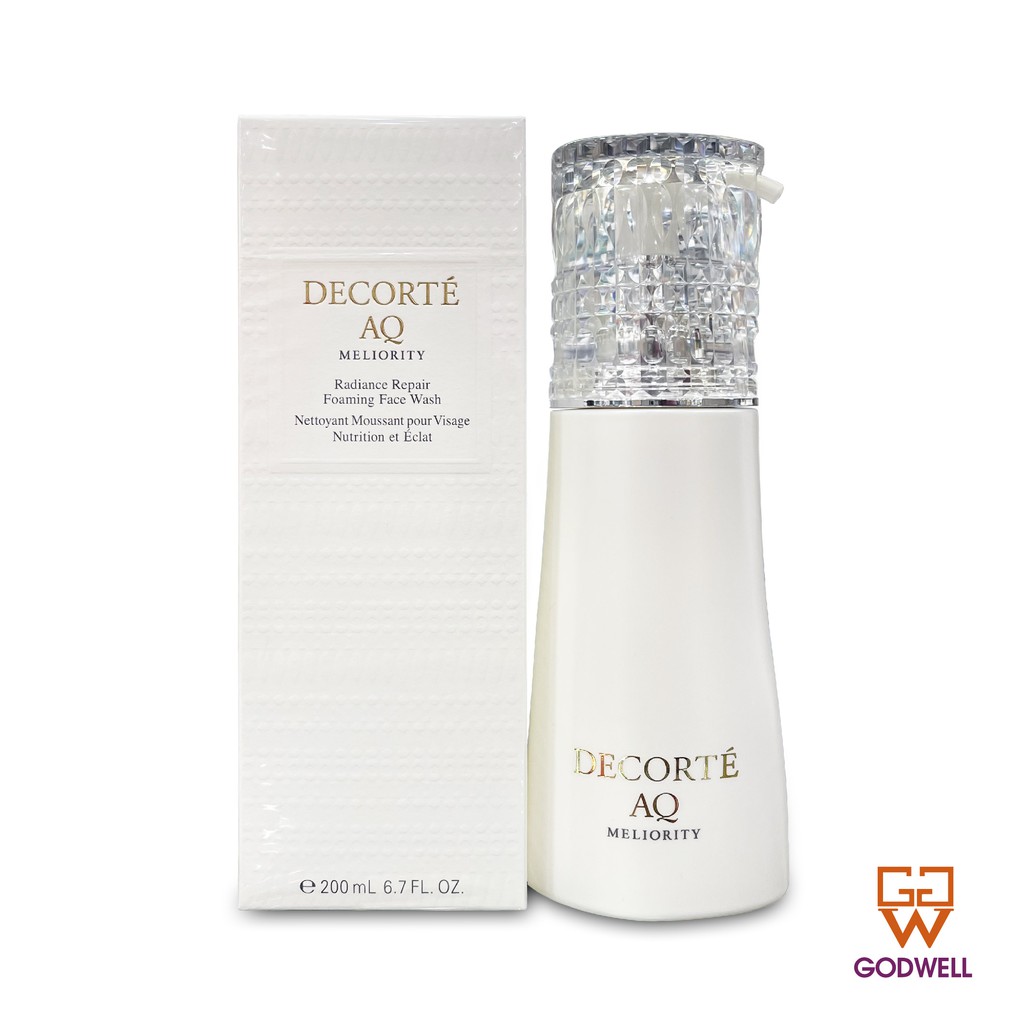 COSME DECORTE - AQ MELIORITY Radiance Repair Foaming Face Wash 200ml Nettoyant Moussant Pour ...