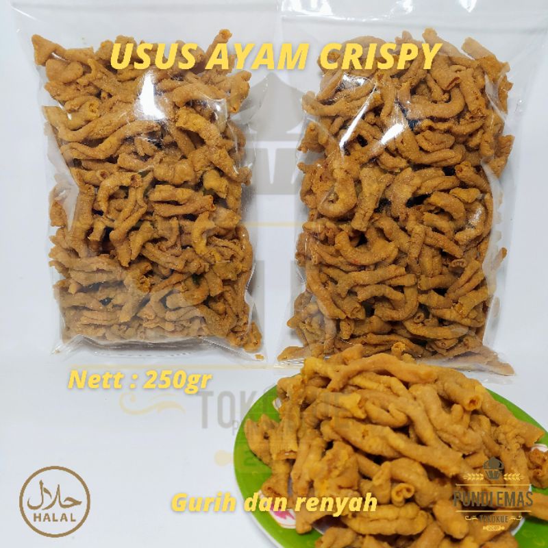 Crispy Chicken Intestines Kilo Chicken Intestine Chips 250 Grams ...