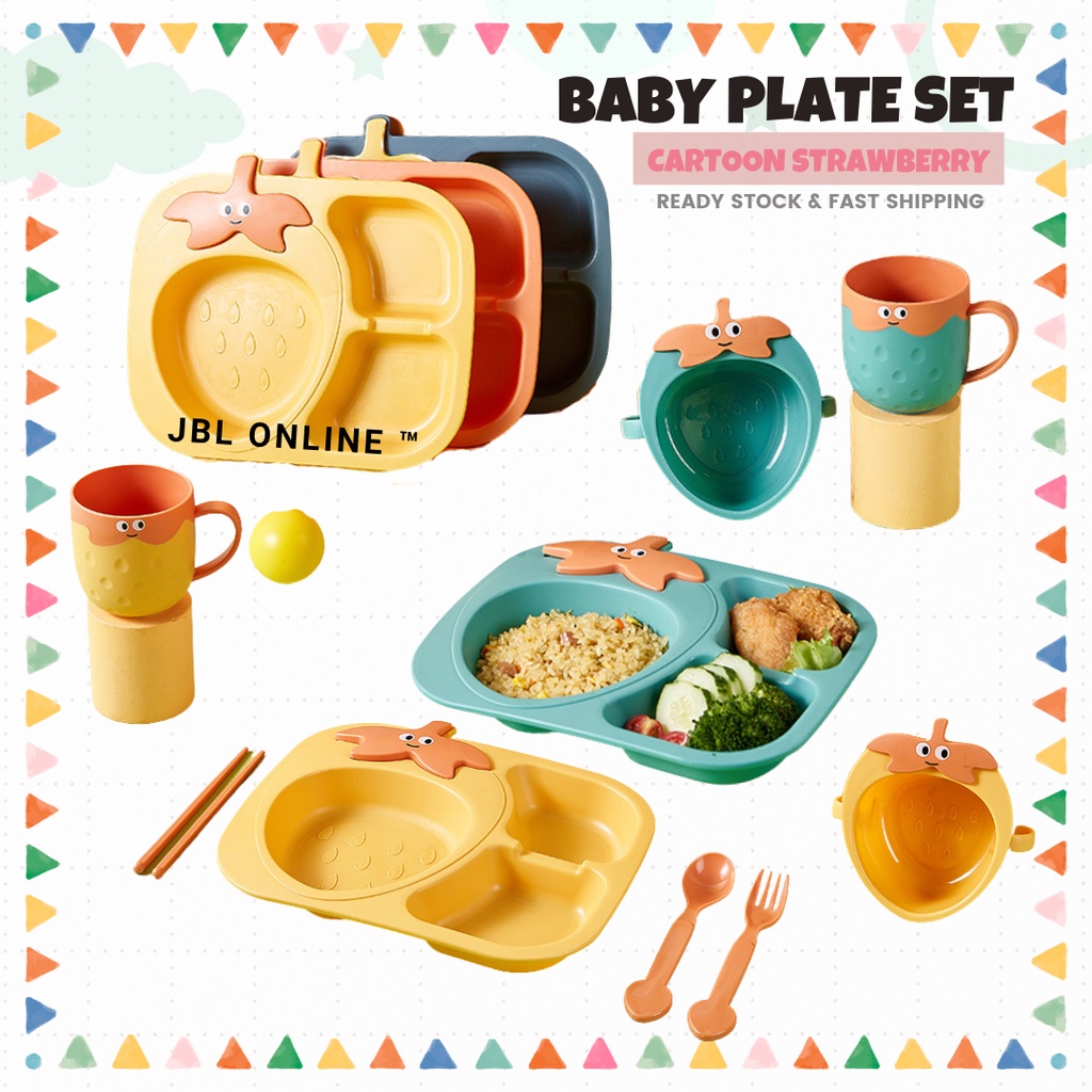 Baby Plate Set Pinggan Baby Kids Plate Set Pinggan Kanak Kanak Baby ...