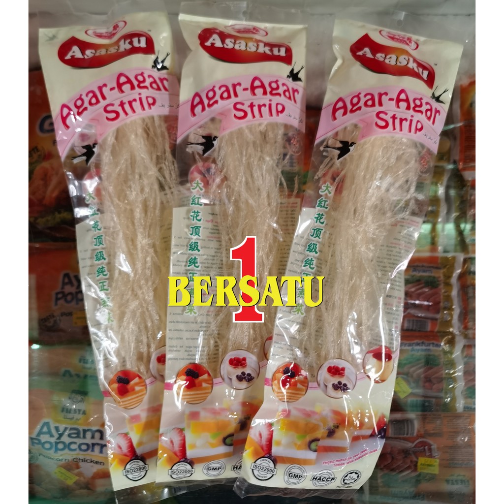 BUNGA RAYA AGAR-AGAR STRIP 20G | Shopee Malaysia