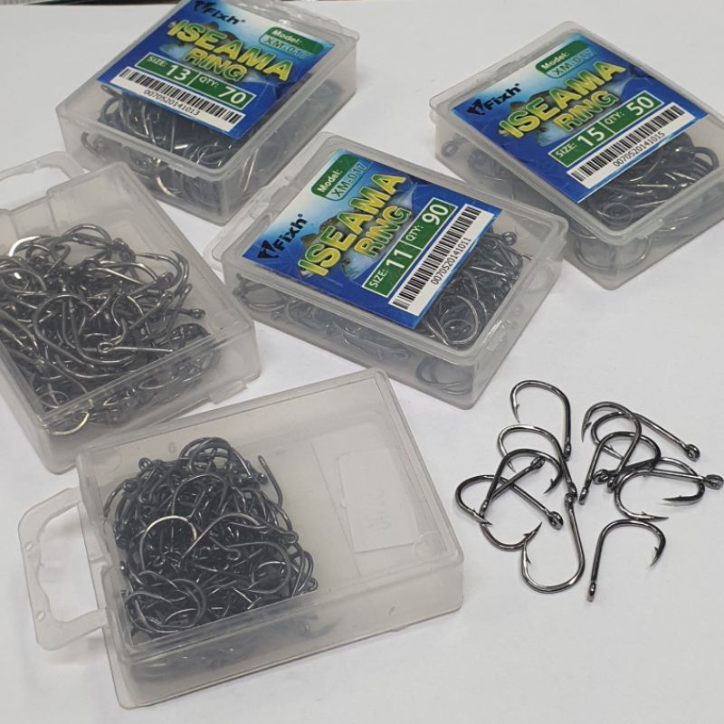 LP° iFixh ISEAMA FISHING RING HOOK Model XM-017 | Shopee Malaysia