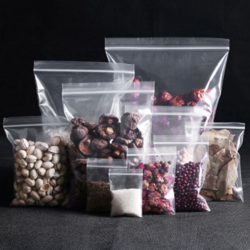 100pcs ± Zipper Bag / Ziplock / Zip Lock 5X8 / 6X9 / 7X10 | Shopee Malaysia