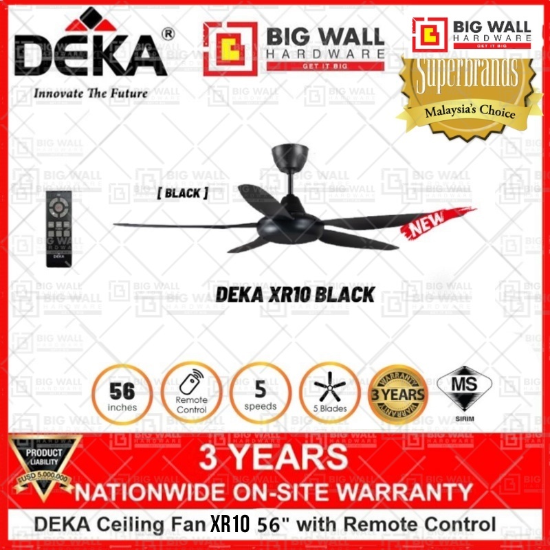 DEKA KRONOS F5DC DC Motor 56"/46" | DS11 5 Blades Ceiling Fan With ...