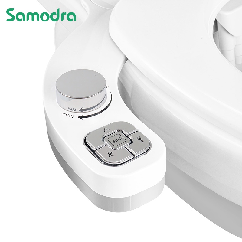 SAMODRA Non-Electric Bidet - Self Cleaning Dual Nozzle (Frontal and ...