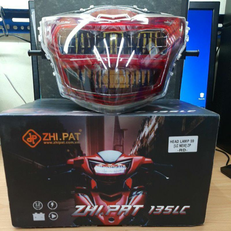YAMAHA Head Lamp Original ZhiPat 135LC V4 Led | Shopee Malaysia