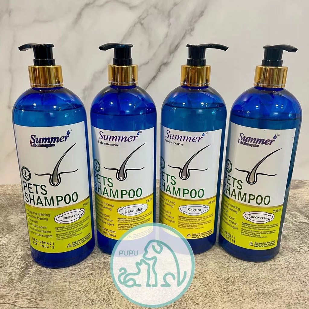Summer Lab Pet Shampoo 750ml / 250ml | Shopee Malaysia