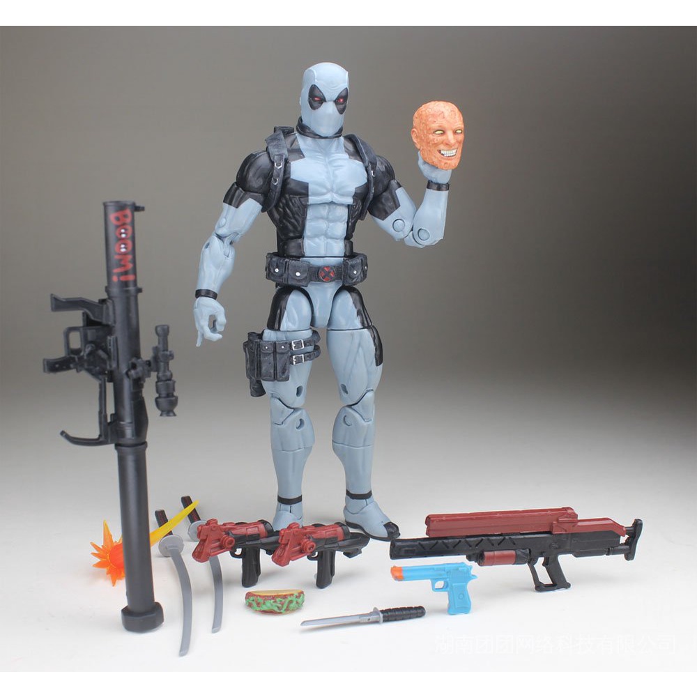 Ready Stock MARVEL MARVEL LEGENDS DEADPOOL X-FORCE Gray DEADPOOL 6-Inch ...