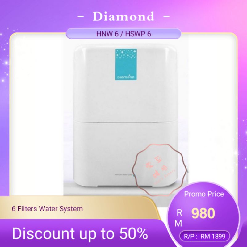 Diamond Water Home Nature Home Spring Water Filtering System | Shopee ...