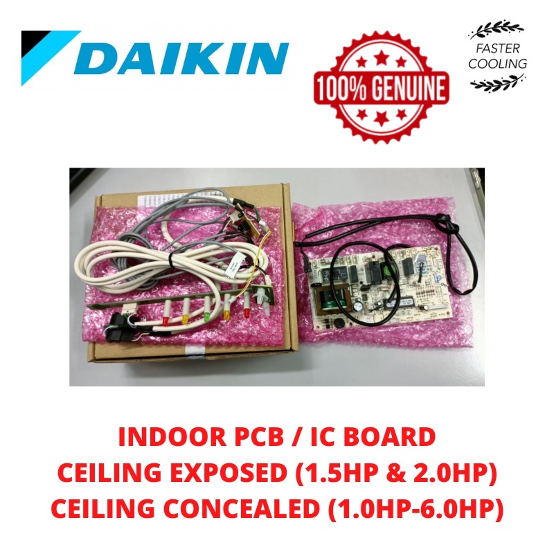1HP-6HP DAIKIN CEILING EXPOSED/CEILING CONCEALED INDOOR PCB (FH/FDB ...