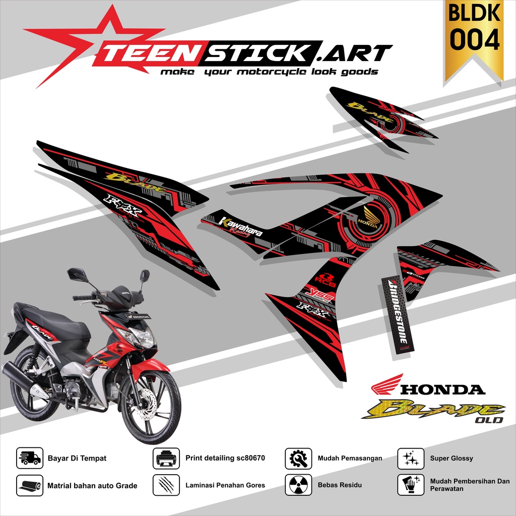 Striping Blade Carburetor - Striping Hologram Chrome Vinyl UV ...