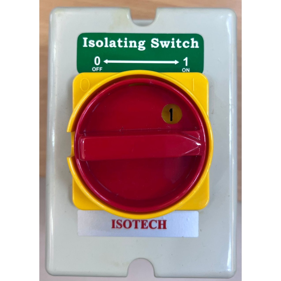 Isotech 16A 3Pole Load Breaking Isolating Switch With PVC Enclosure Box ...
