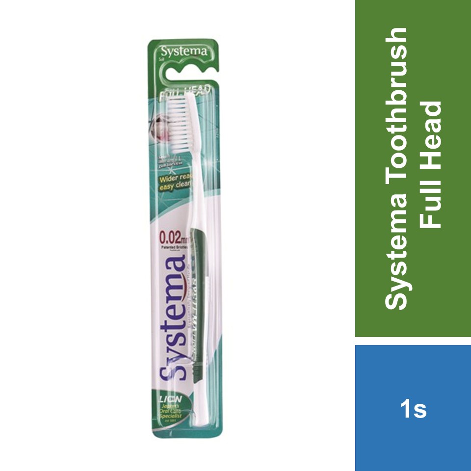 Systema Toothbrush Full Head 1s | Shopee Malaysia