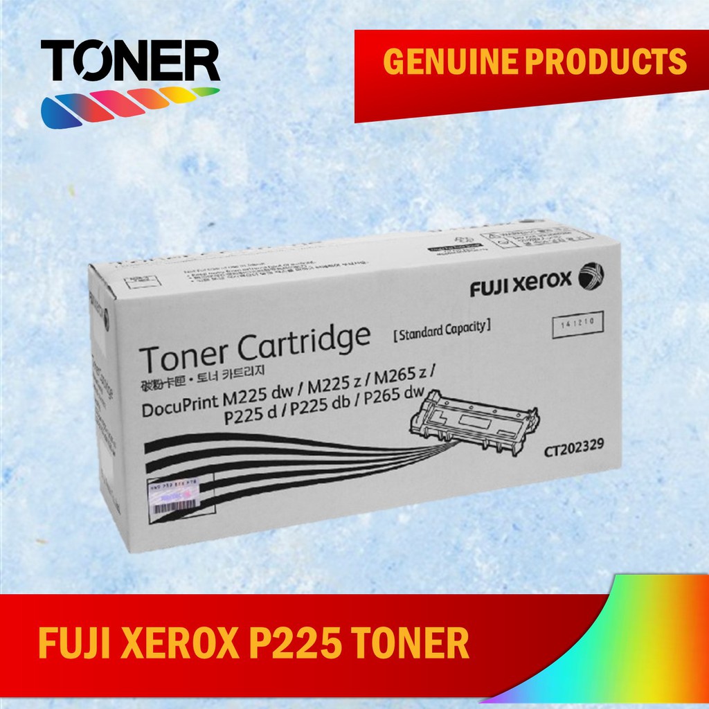 FUJI XEROX Genuine Original P225 Toner - DocuPrint P225db / P225d ...