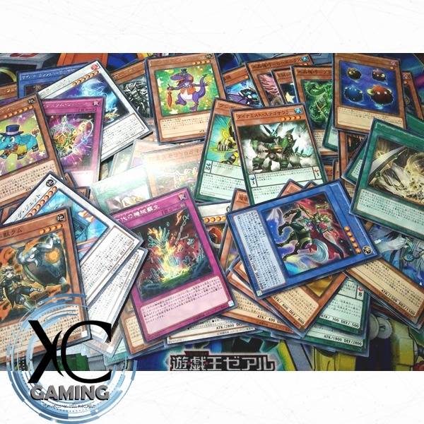 Yugioh Random Common Card 100 Pcs Original Konami Yugioh Card Foil 游戏王 ...
