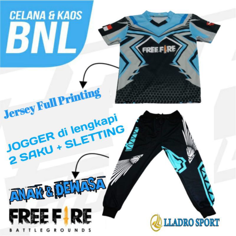 Calca Angelica Gaming Pants & Gaming Jersey Set, Bnl ff Heroic Angel Bnl Angel | Shopee Malaysia