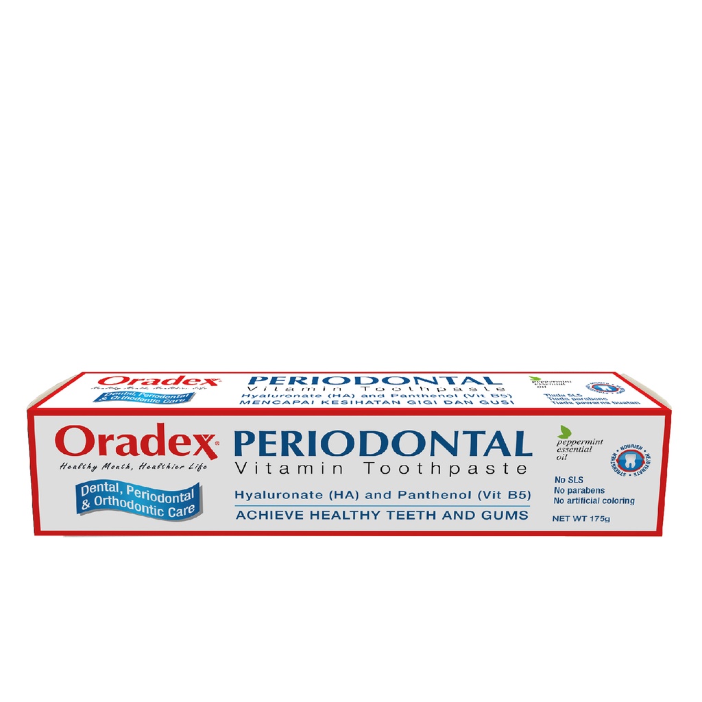 Oradex Periodontal Hyaluronate Toothpaste (175g) | Shopee Malaysia
