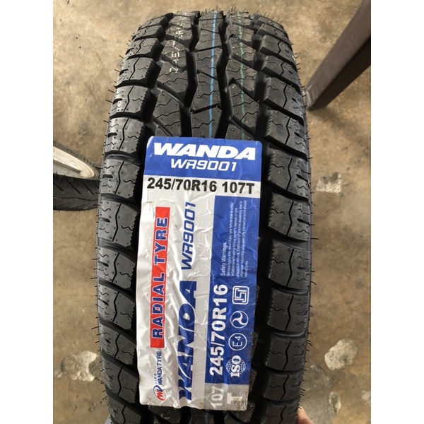 🔥WANDA 245-70-16🔥WR9001 YEAR2022 A/T | Shopee Malaysia