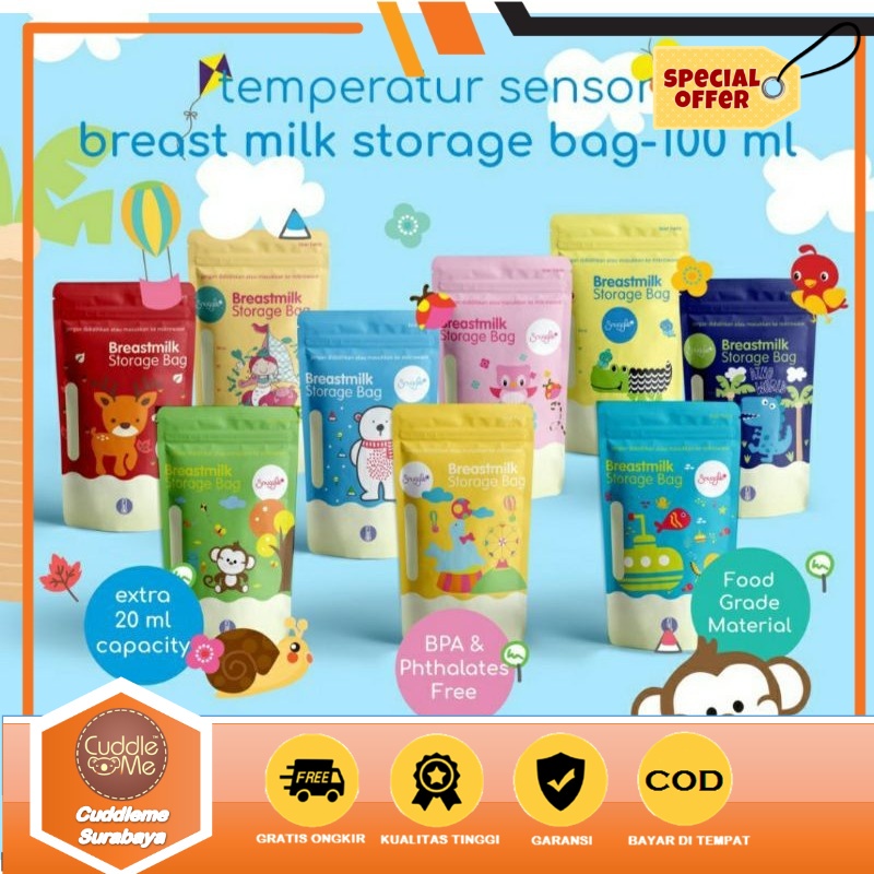 Da Breast Milk Bag 100ml 120ml 180ml 200ml | Shopee Malaysia