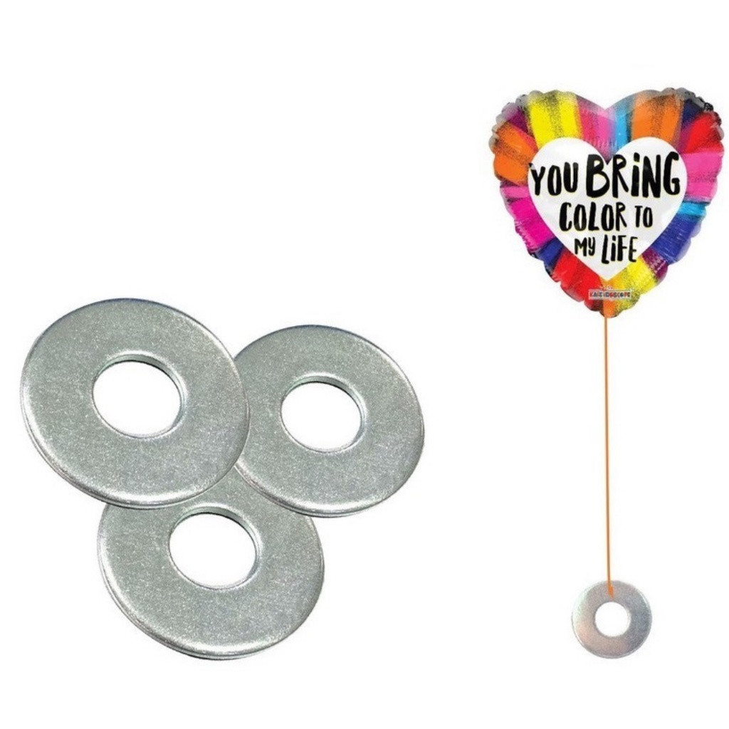 10pcs Round Metal Helium Balloons Ring Weights for Party Decoration ...